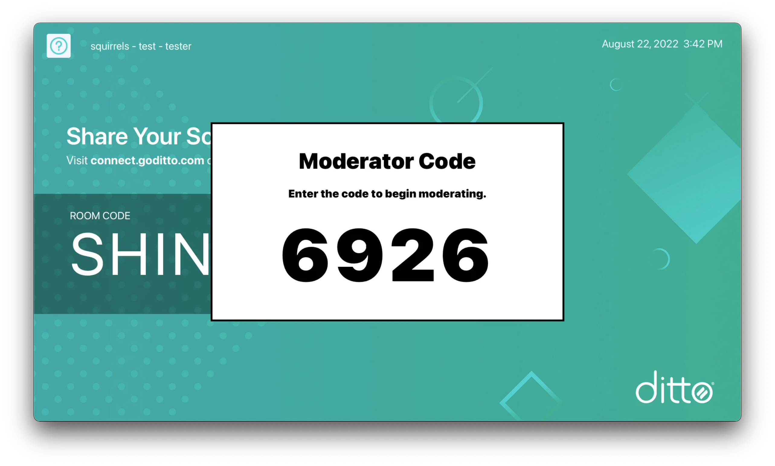 How to use Ditto Director on iPhone and iPad
